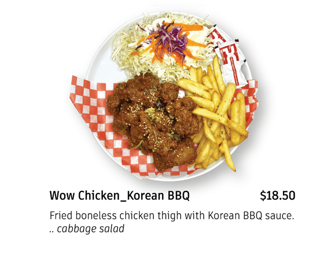 WOW-GRILL Menu